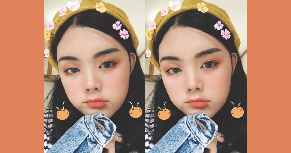 Salmon inspired makeup แต่งหน้าโทนสีส้มแซลมอน