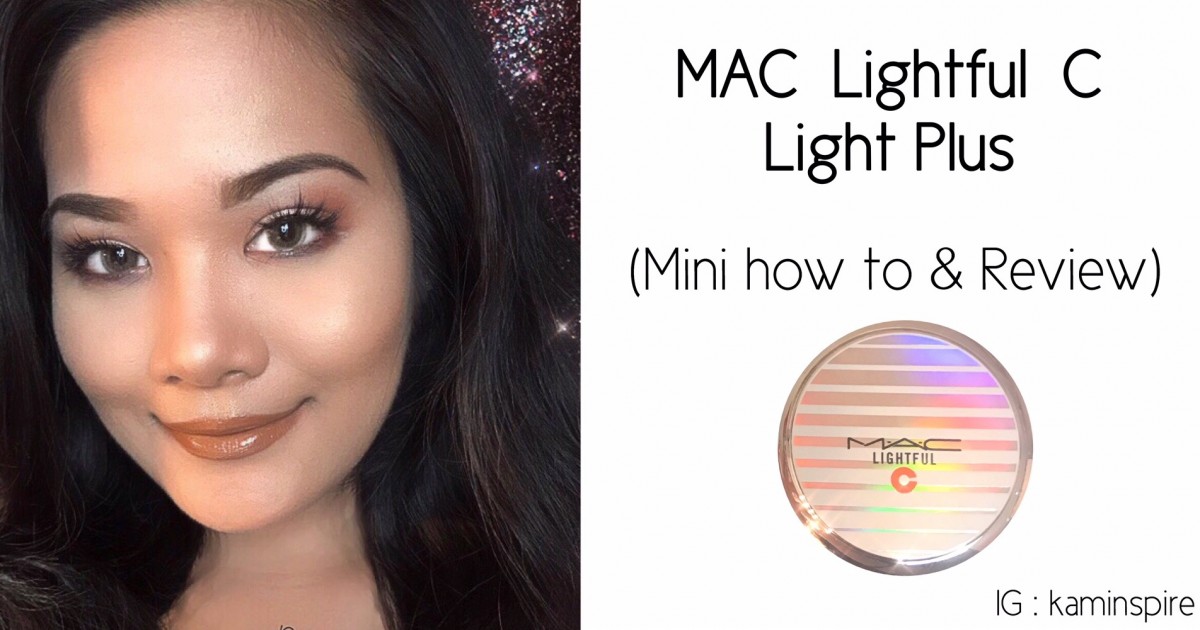 ปลื้มกับของรางวัลจาก Jeban I MAC Lightful C (Mini how to & Review)