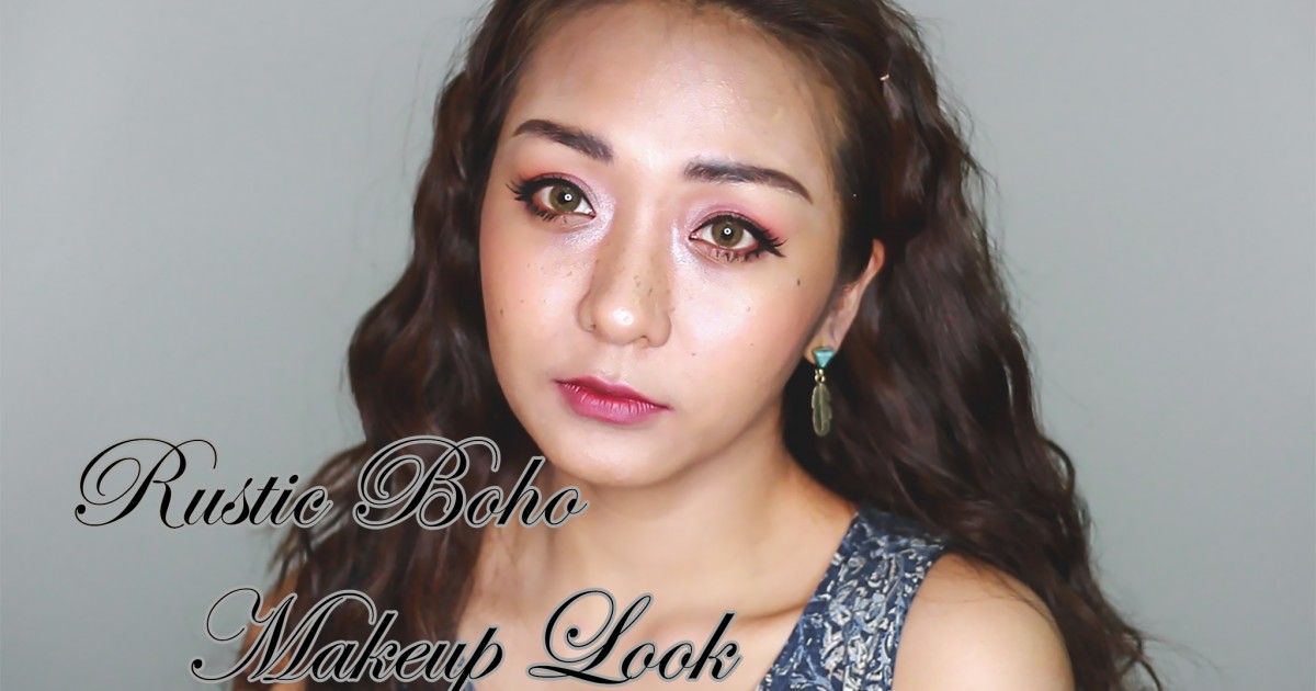RUSTIC BOHO Makeup Look