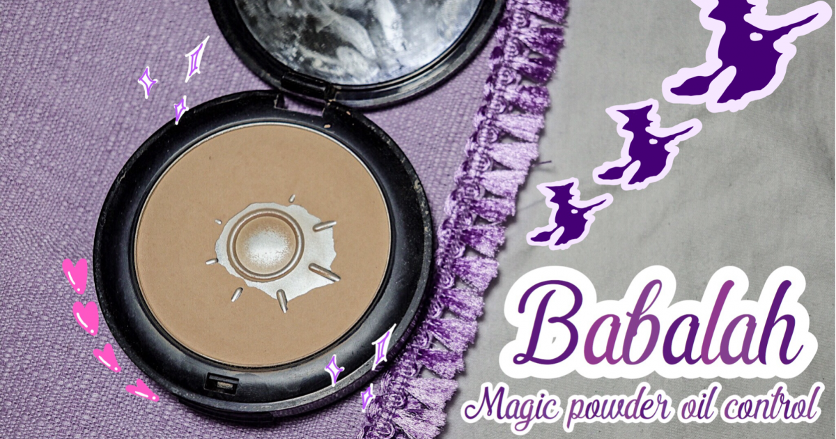 Babalah magic powder oil control & UV แม่แป้งมดที่ใช้จริงหมดจริง Hit pan 🔮