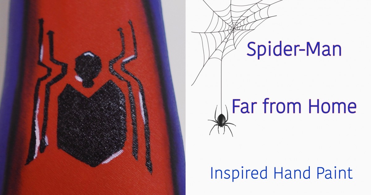 🕷 Spider-Man: Far From Home Inspired Hand Paint 🕷