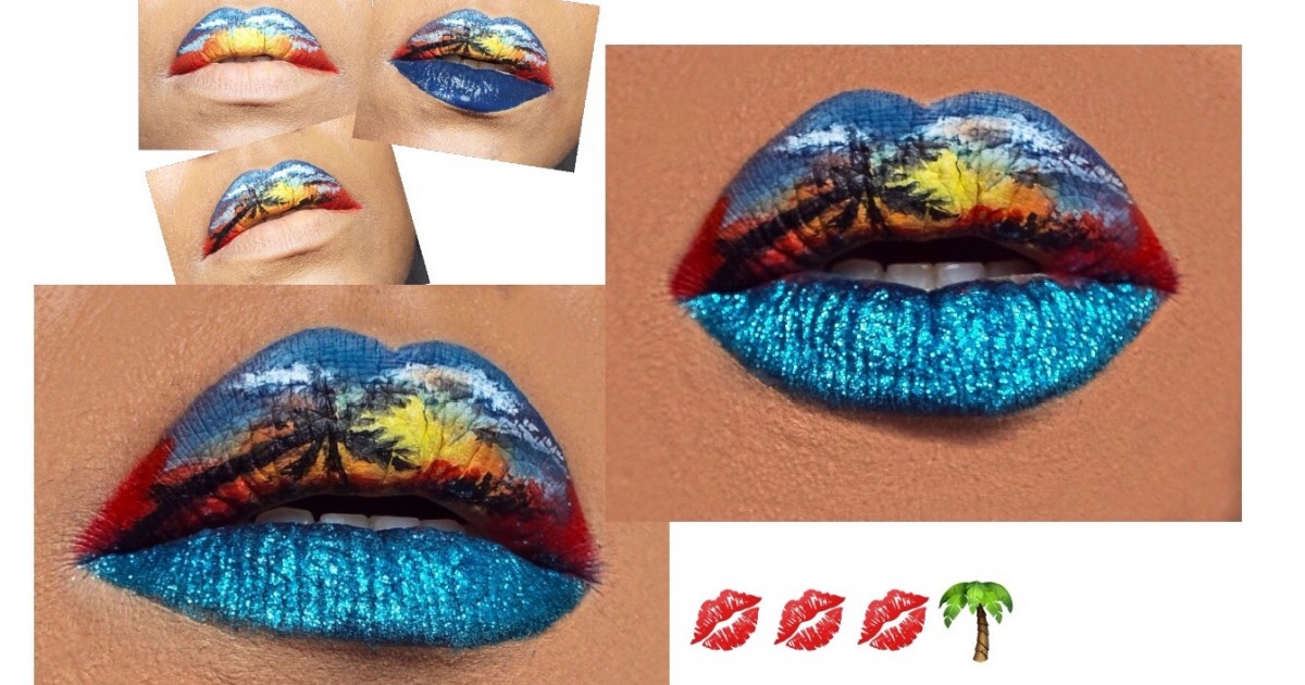 How to‼️ Beach lips 🌴🌴🌴🌴 🔆🔆 บดๆ ยั่วๆ รึเปล่าไม่รู้ไปดูกัน