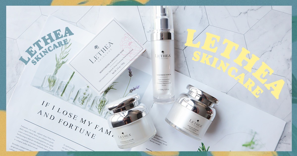เซต skincare ที่จะปลุกผิวใสในตัวคุณ!! LETHEA