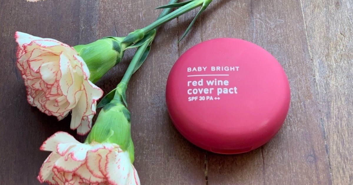 Baby Bright red wine cover pact spf 30pa++