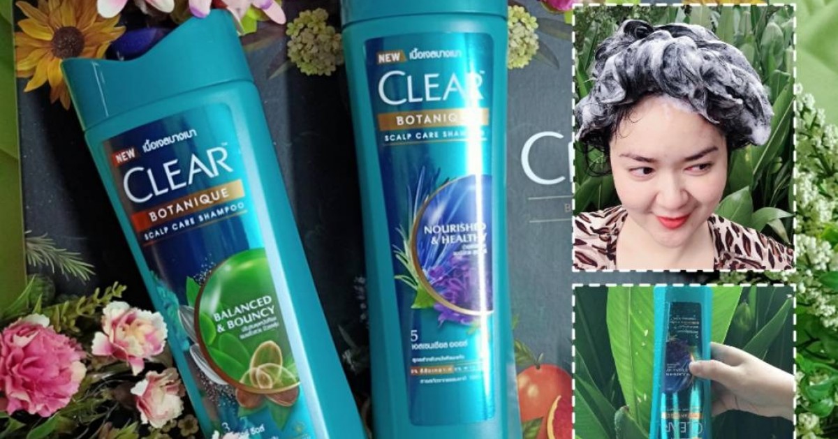 สดชื่นได้ใจกับ CLEAR Botanique Scalp Care Shampoo