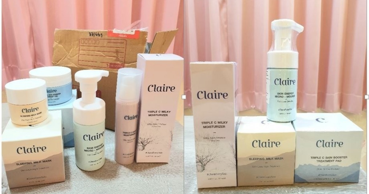 Review: Claire Skin Thailand แบบยกเซ็ต