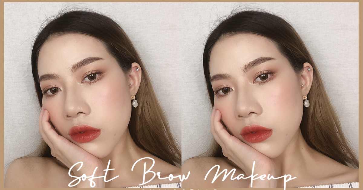 [Makeup Tutorial] Soft Brown Makeup แต่งหน้าไปคาเฟ่ โทนน้ำตาล ถ่ายรูป ...