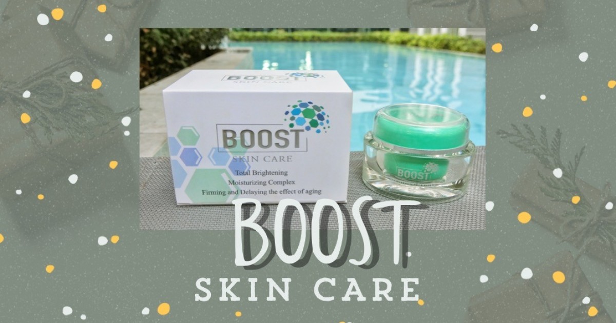บอกต่อสกินแคร์ชอบมากที่สุดในปีนี้ (BOOST SKIN CARE)
