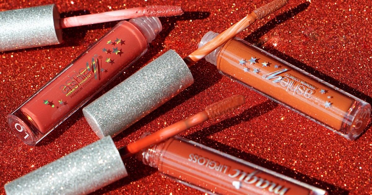 ashley magic LIPGLOSS เเมทท์ก็ได้ กลิตเตอร์ก็ดี ยิ่งเม้ม ยิ่งวิงค์!!