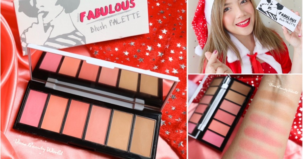 Mistine Fabulous Blush Palette