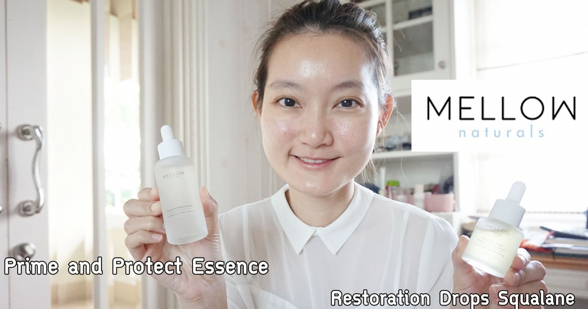 MELLOW: Prime and Protect Essence และ Restoration Drops Squalane and ...