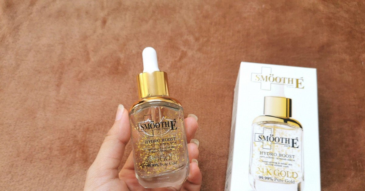 Review Smooth E Gold 24k Hydroboost Anti aging Supreme Serum เซรั่มผสม ...