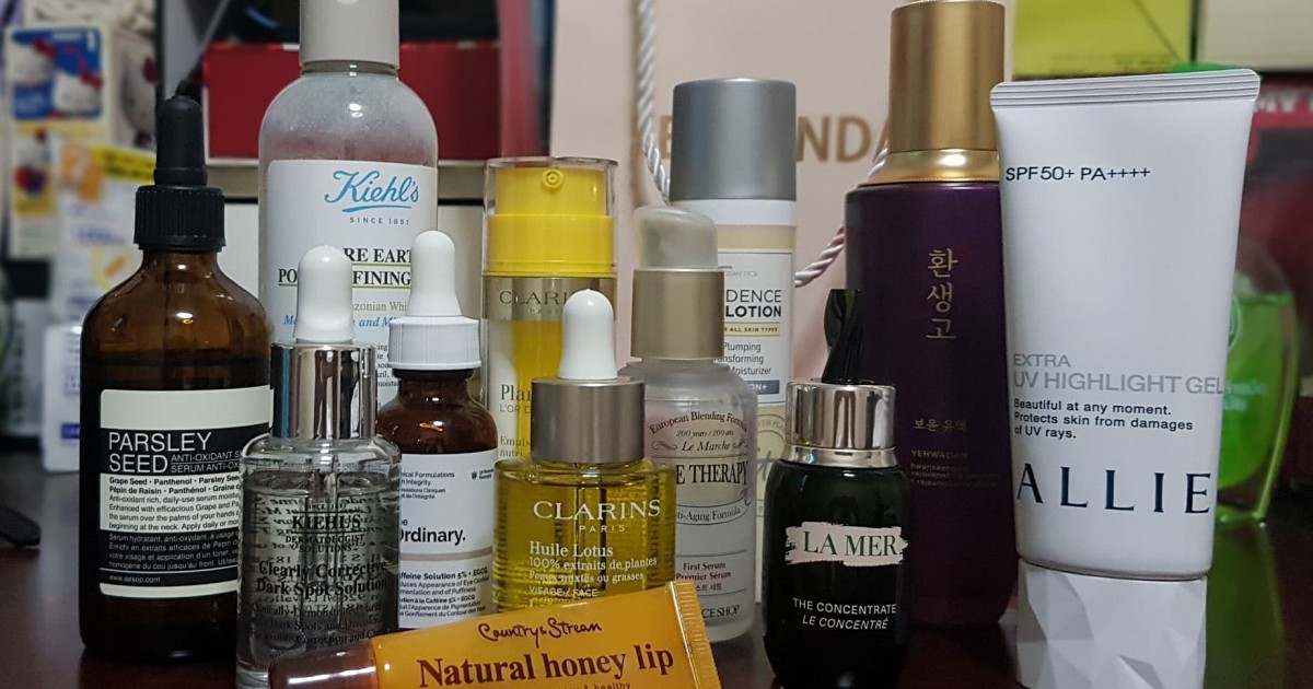 Skin care haul for 2020