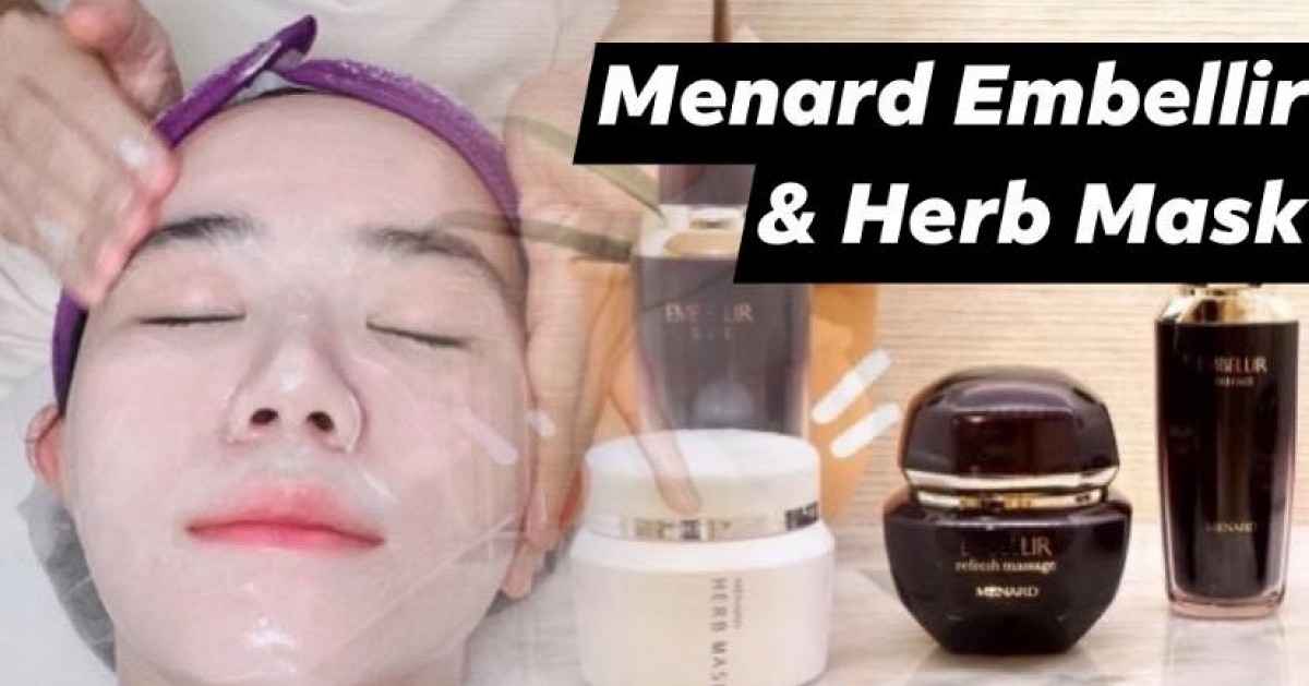 หน้าใสฟินด้วย Menard Embellir Massage + Herb Mask | Scale Gail