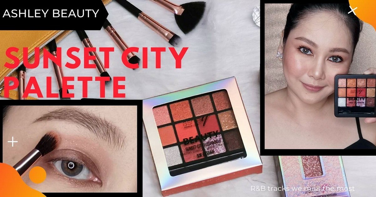Review : Ashley Beauty Sunset City Eyeshadow + Ashley Meteor Fanntasy ...
