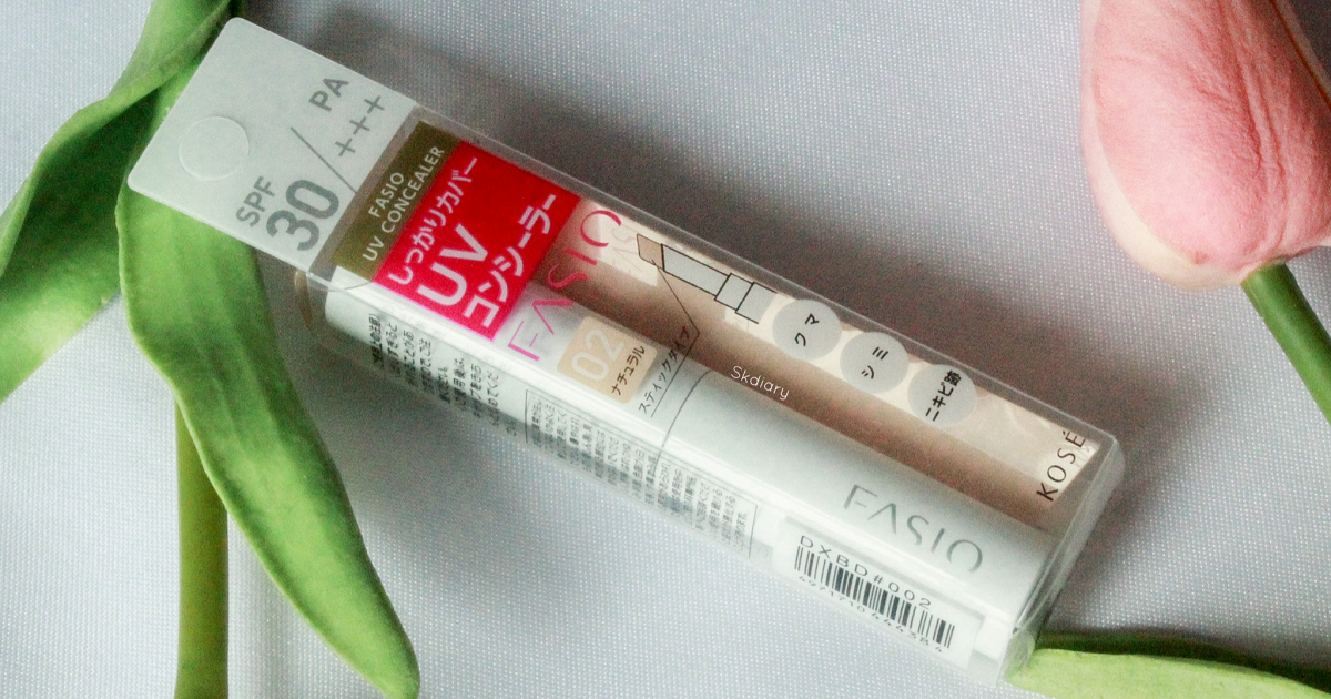 [REVIEW] : NEW!!!! Fasio UV Concealer