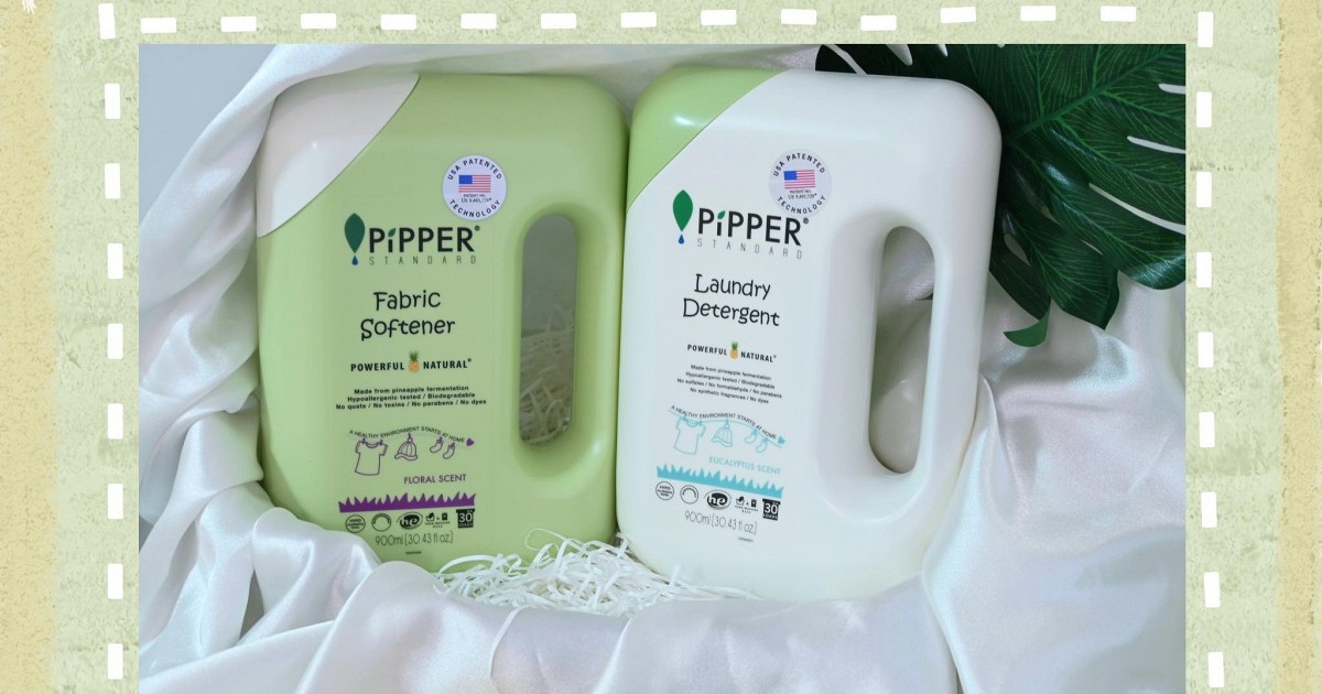 รีวิว PIPPER STANDARD ผลิตภัณฑ์ซักผ้าจากธรรมชาติ