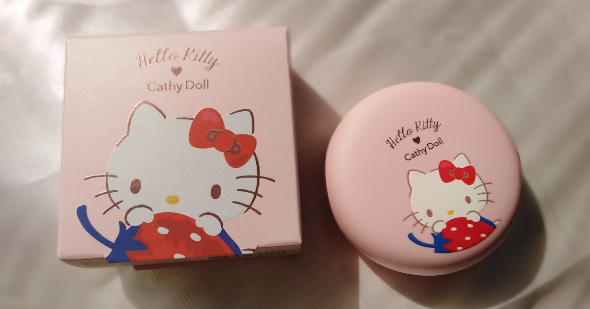 รีวิว Cathy Doll×Hello Kitty แป้งทรานสลูเซนต์อัดแข็ง 😊 ️