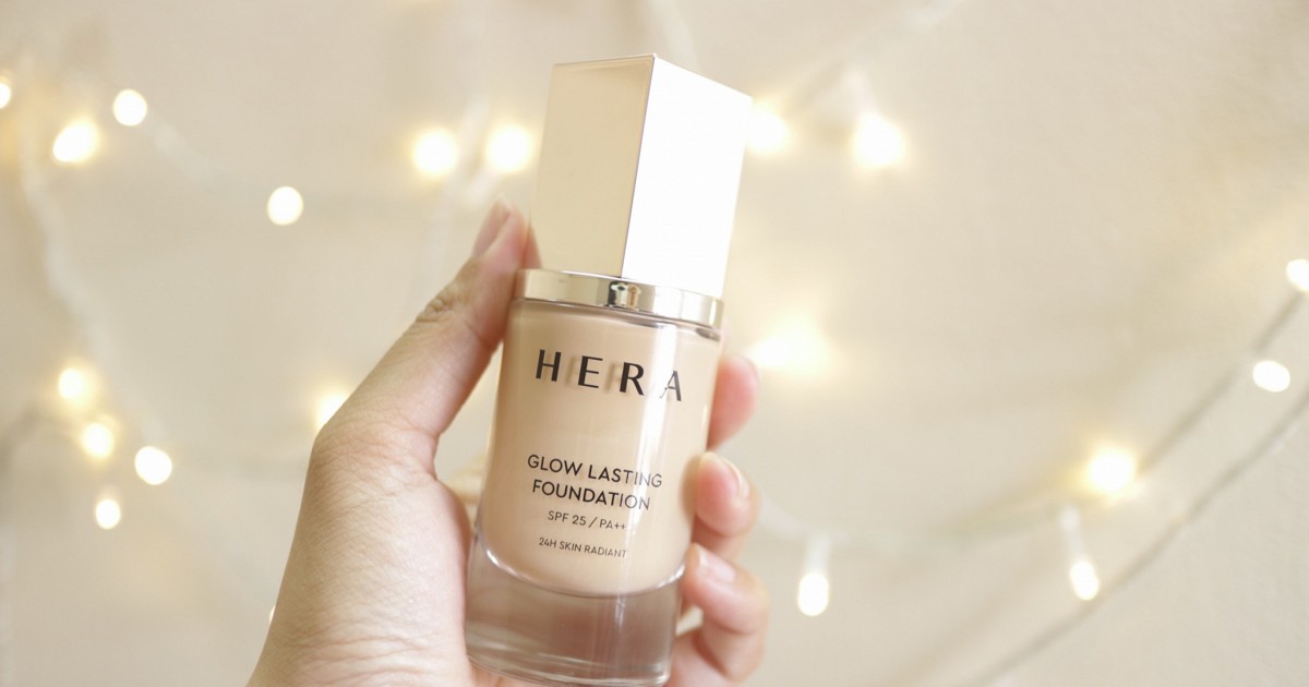 [Review] Hera Glow Lasting Foundation รองพื้นหน้าฉ่ำของสาว Jennie BlackPink