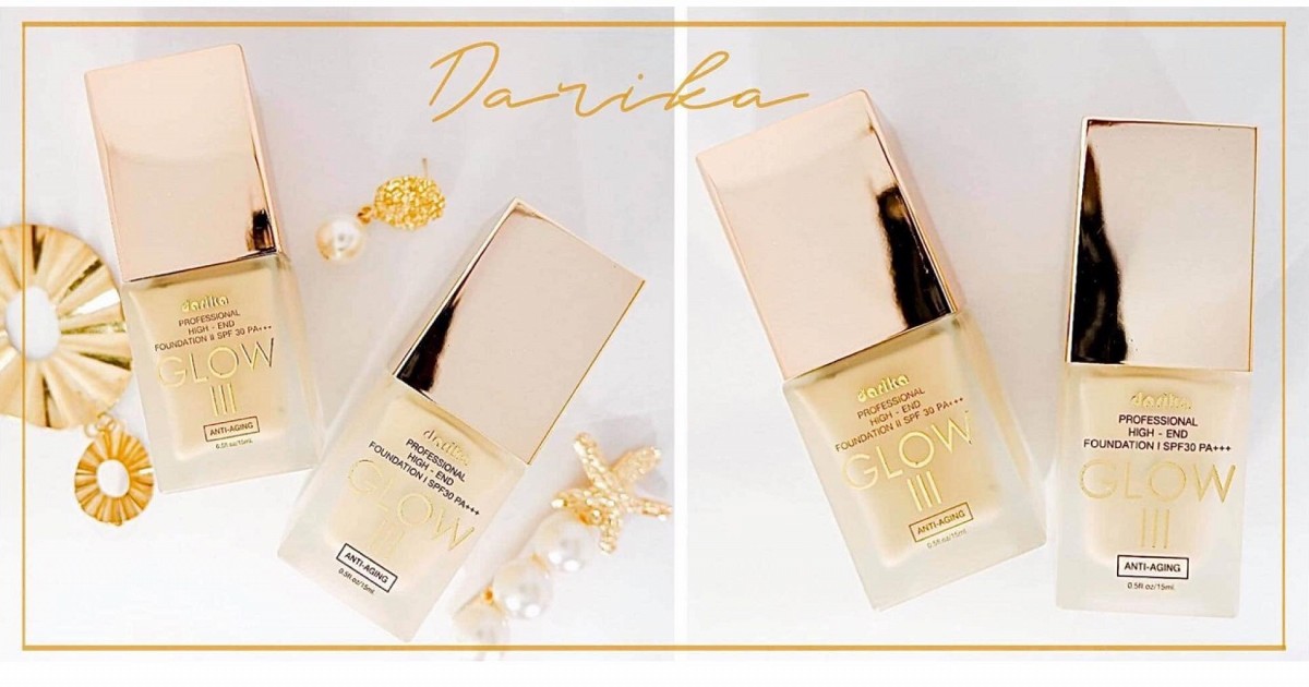 REVIEW : รองพื้นลดริ้วรอย Darika ผิวโกลว์สไตล์สาวเกาหลี