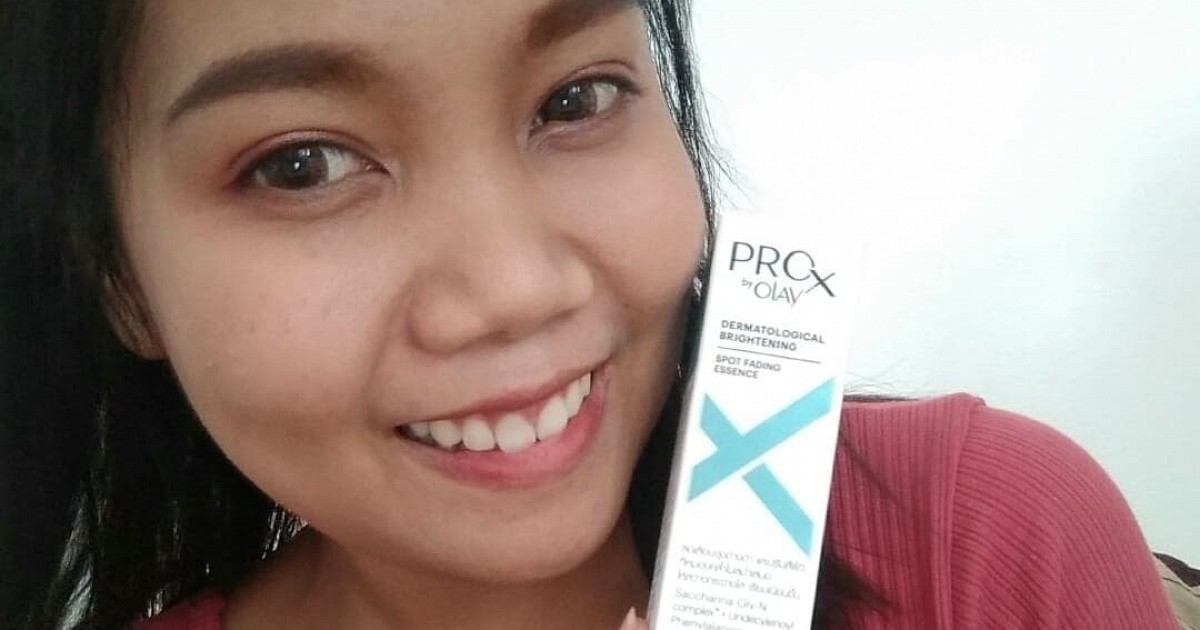 Review "ProX by Olay Dermatological brightening spot fading essence"