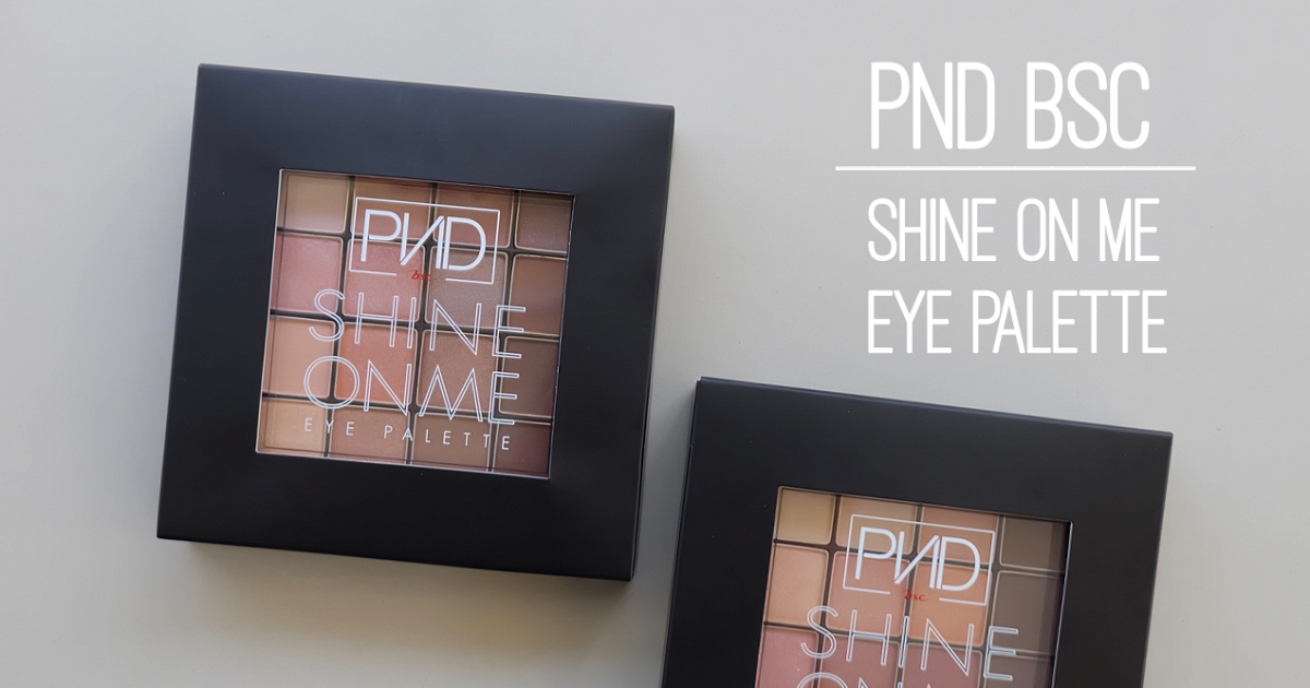 รีวิว PND BSC Shine on me palette อายแชโดว์ 16 สีสุดปัง!!