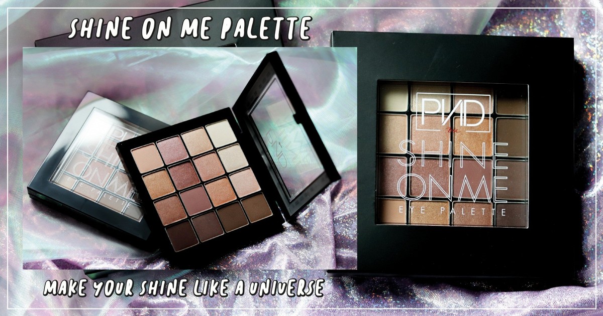 แต่งแต้มสีสันบนเปลือกตาให้เปล่งประกาย ด้วย PND SHINE ON ME PALETTE