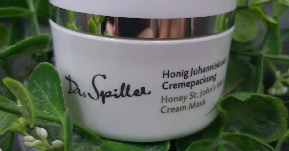 Review Dr.Spiller Honey St.John's Wort Cream Mask มาส์กครีมดีดีๆ ราคาน่ารัก