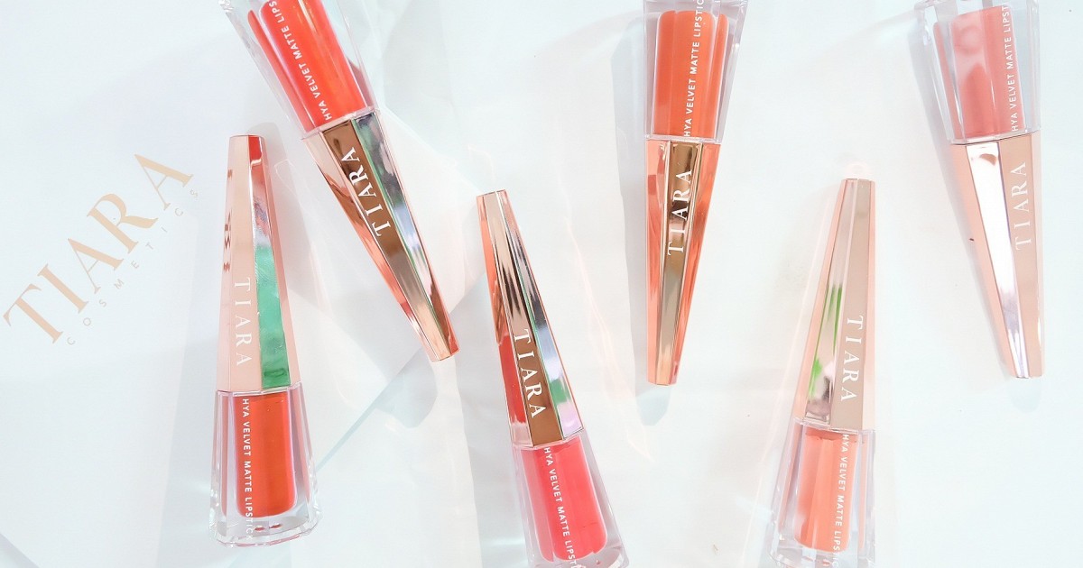 ลิปสุดปัง TIARA Cosmetic 6 สี 6 สไตร์