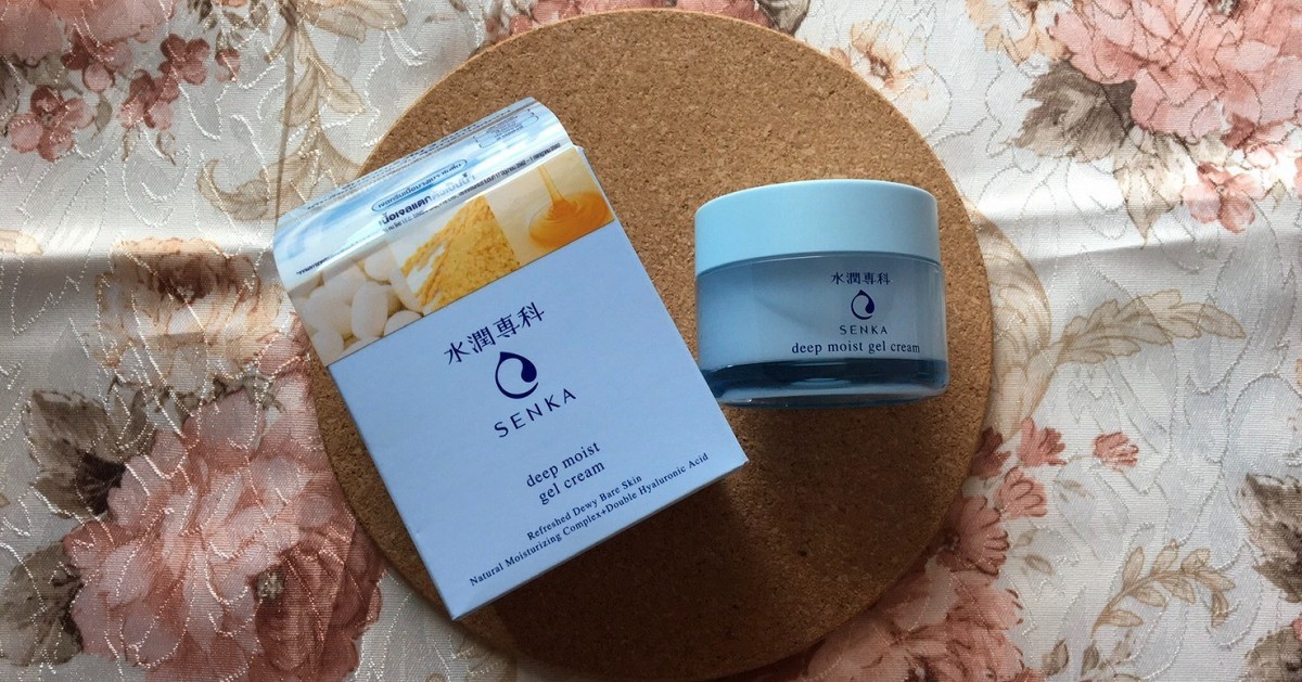 Review : Senka Deep Moist Gel Cream