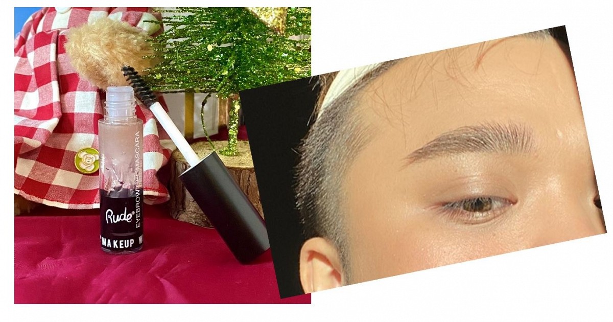 คิ้วตั้งเป็นทรงสวยยิงยาวทั้งวันด้วย RUDE Eyebrow Gel Mascara