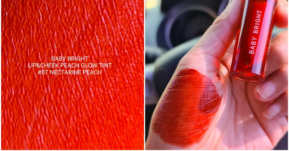 Baby Bright Lip&Cheek Peach Glow Tint