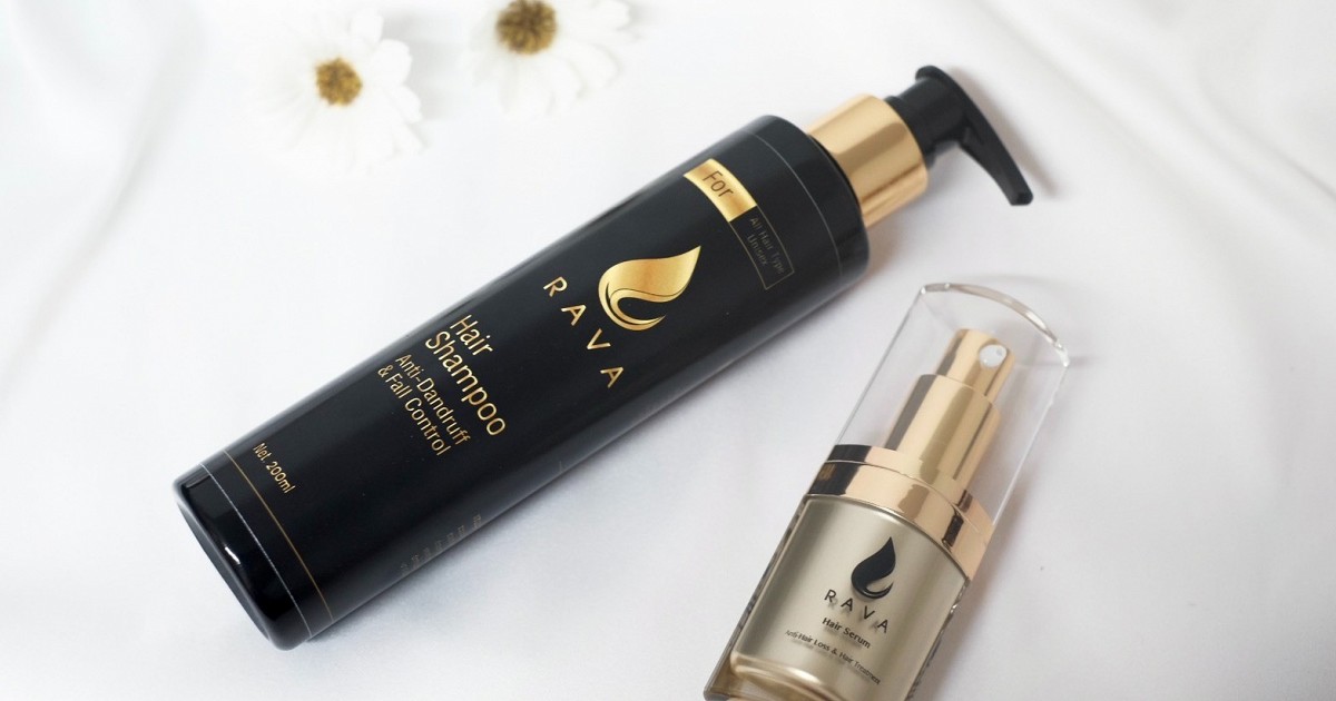 รีวิวผลิตภัณฑ์ ดูแลเส้มผม RAVA Hair Shampoo & Serum สาวๆที่มีปัญหาผมขาด ...