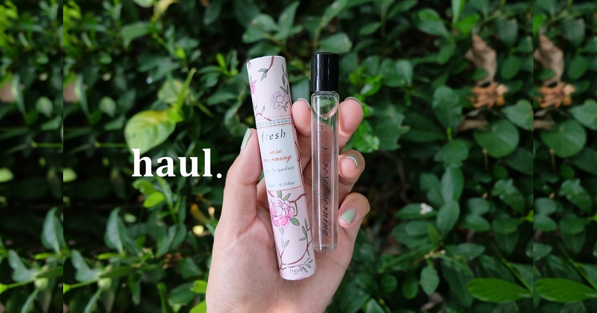 Haul หอมจริง หอมจังกับ FRESH Rose Morning Eau de Parfum ．·°∴