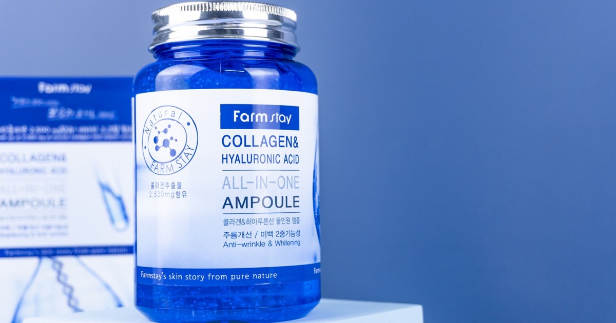 Farm Stay – Collagen & Hyaluronic Acid All in one Ampoule | ปลุกความ ...