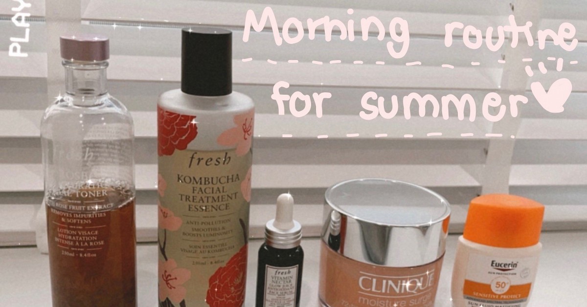 Morning routine for summer