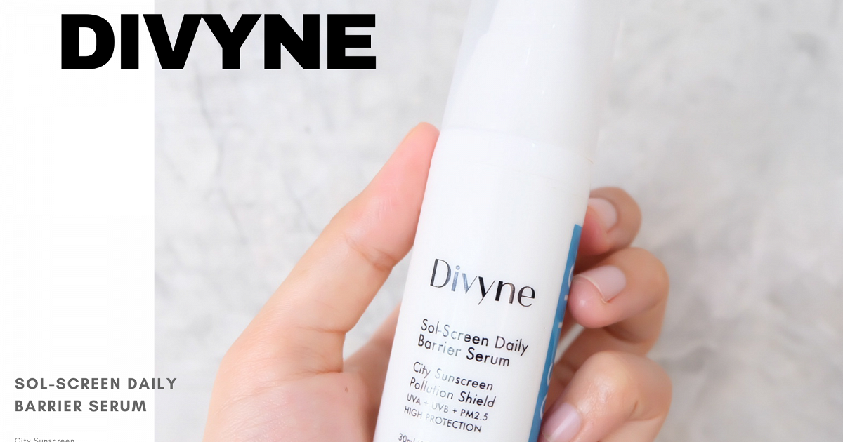 DIVYNE Solscreen Daily Barrier Serum SPF 30 เผยผิวใสออร่า ฉบับสาวยุคใหม่