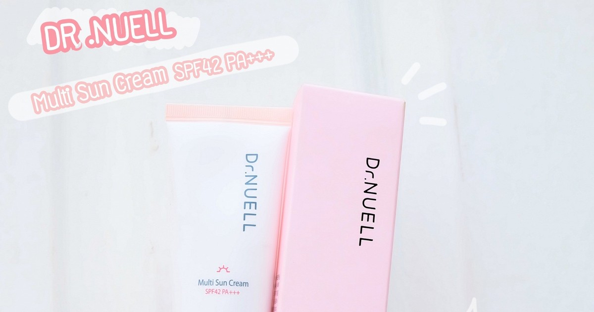 Dr.NUELL Multi Sun Cream SPF42 PA+++ กันแดดเนื้อบางเบาเผยผิวสดใส