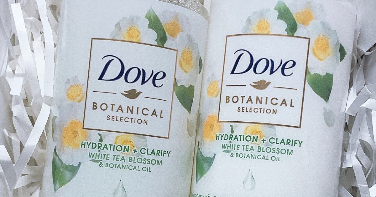 [Review] Dove Botanical selection สูตร Hydration + clarify white tea ...