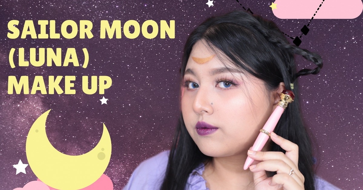 How To Sailor Moon (LUNA) Make up ม่วงทองแซ่บๆ