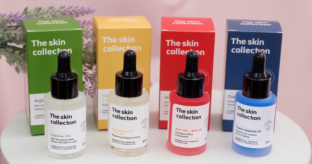 รีวิวเซรั่ม The Skin Collection ครบทุกสูตร