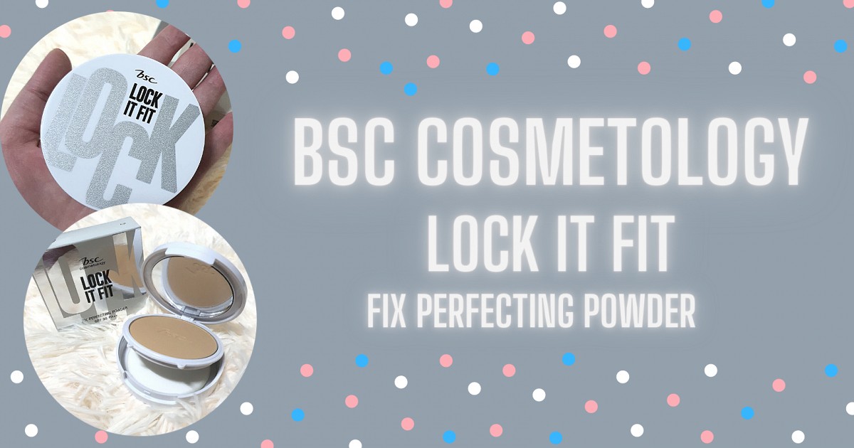 BSC Lock it Fit Fix Perfecting powder แป้งหน้าปัง