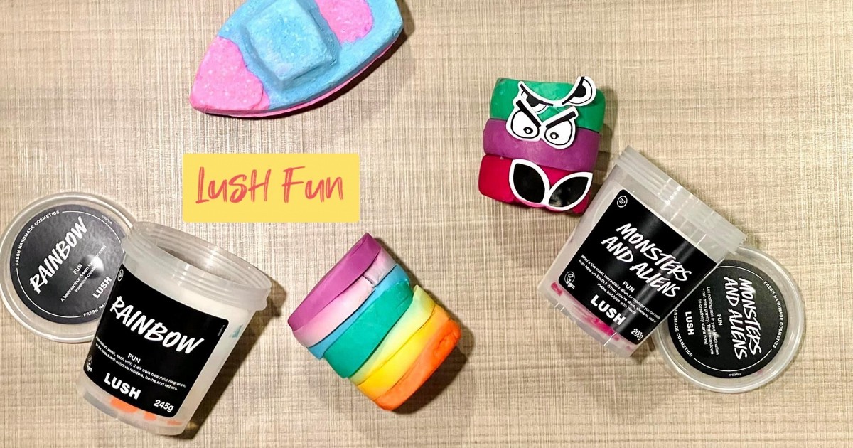 ปั้นสนุก เล่นเพลิน ไปกับ Lush Fun สบู่ดินน้ำมัน