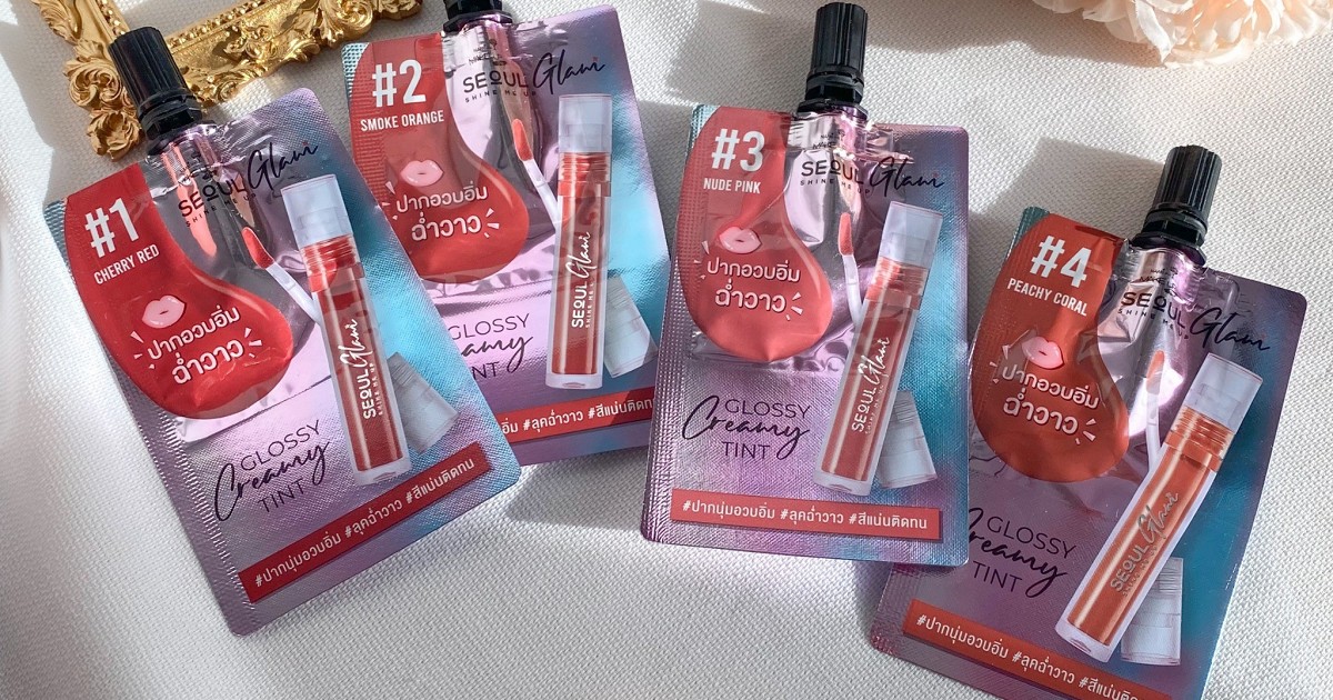 ป้ายยาลิปเซเว่นแบบซองตัวใหม่จาก Nami Makeup