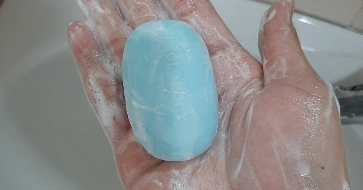 Review Old Rock Anti-Acne Bar Soap For Oily Skin