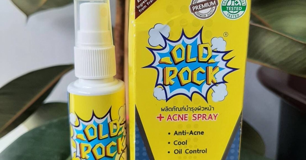 Review+++ Old Rock Acne Spray!!!!!