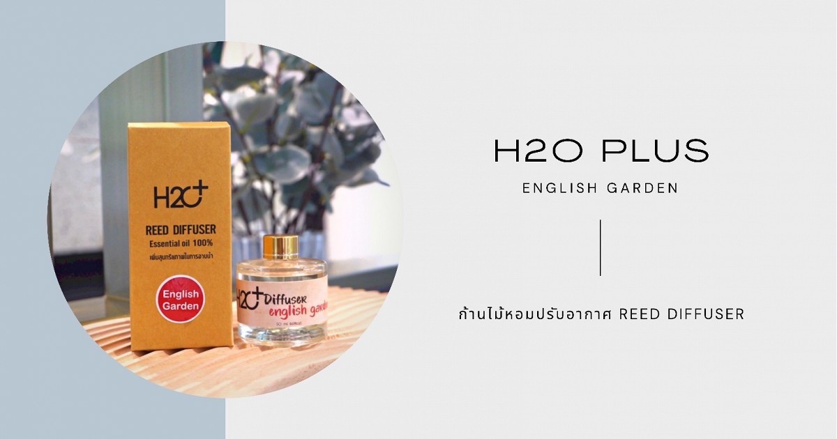 H2O Plus ก้านไม้หอมปรับอากาศ Reed Diffuser