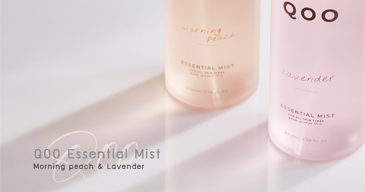 น้ำแร่สูตรใหม่จาก QOO Thailand Essential Mist Morning peach & Lavender 🍑🌸