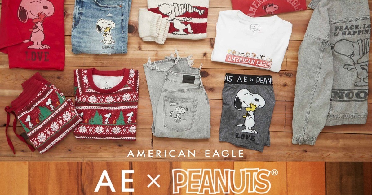 American Eagle x Peanuts คอลเลกชั่นสุดน่ารักส่งท้ายปี