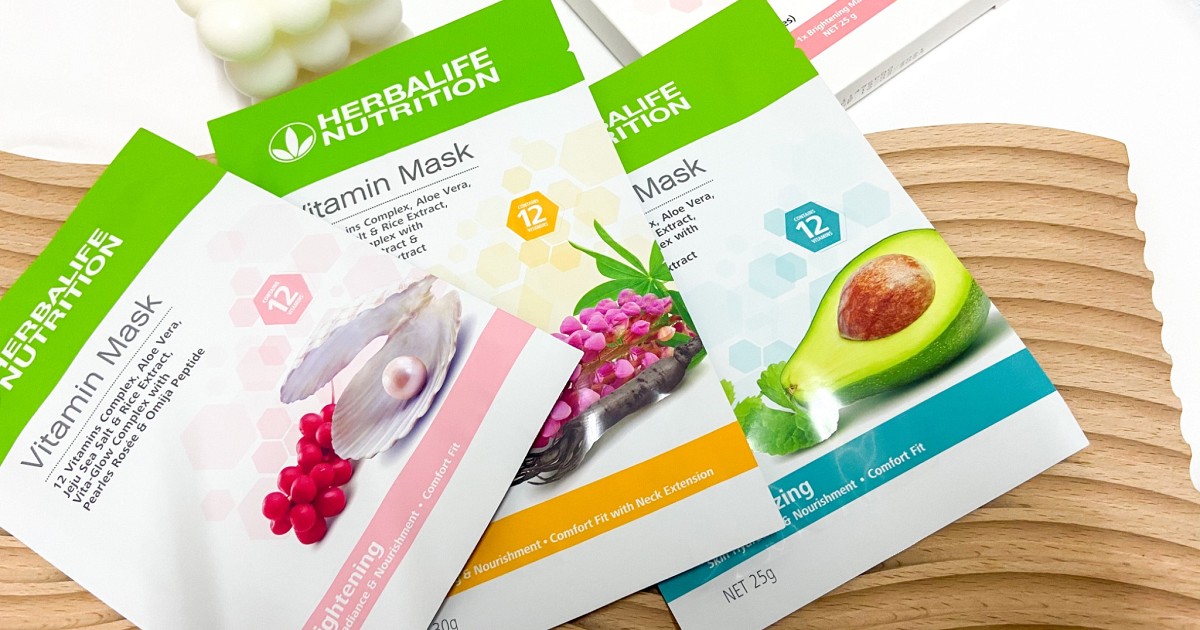 HERBALIFE VITAMIN MASK มาส์กที่ยืนหนึ่งเรื่องเพิ่มพลังผิวสวย
